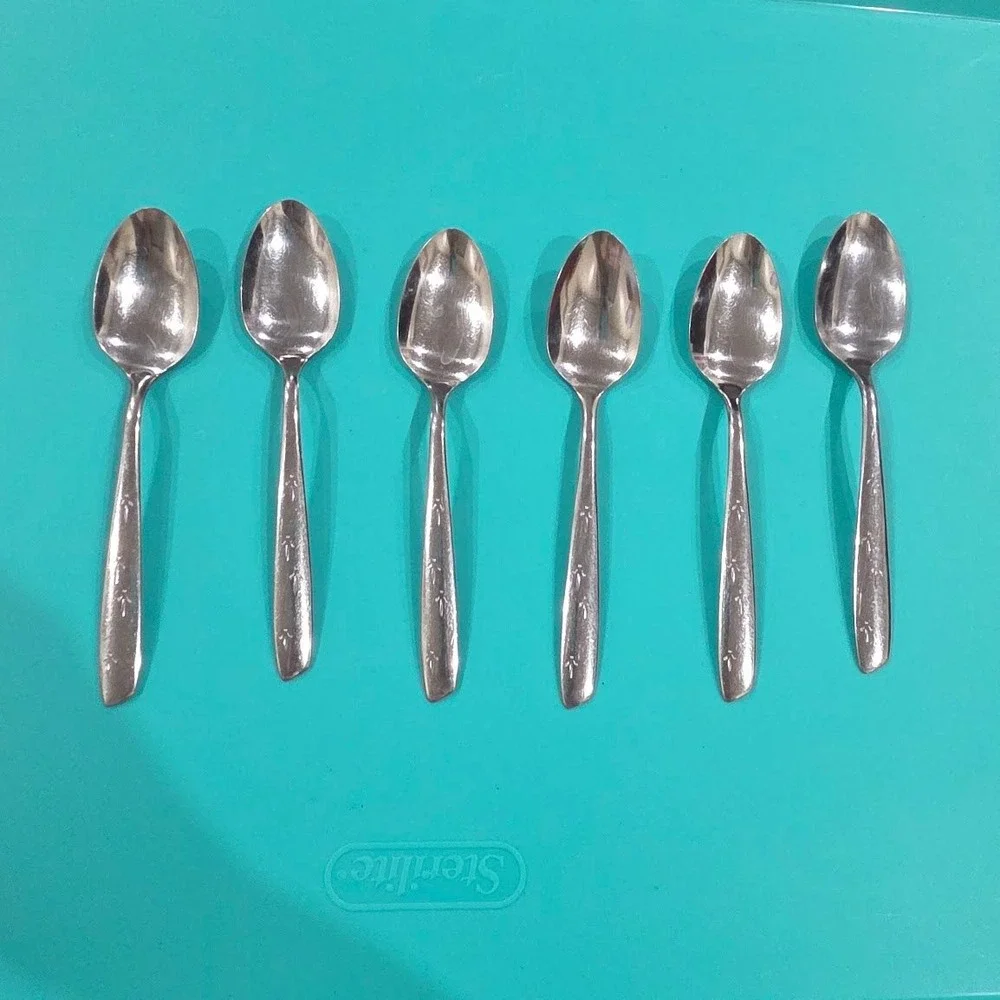 Oneida | Dining | Oneida Stainless Steel Teaspoon Morning Star Pattern ...